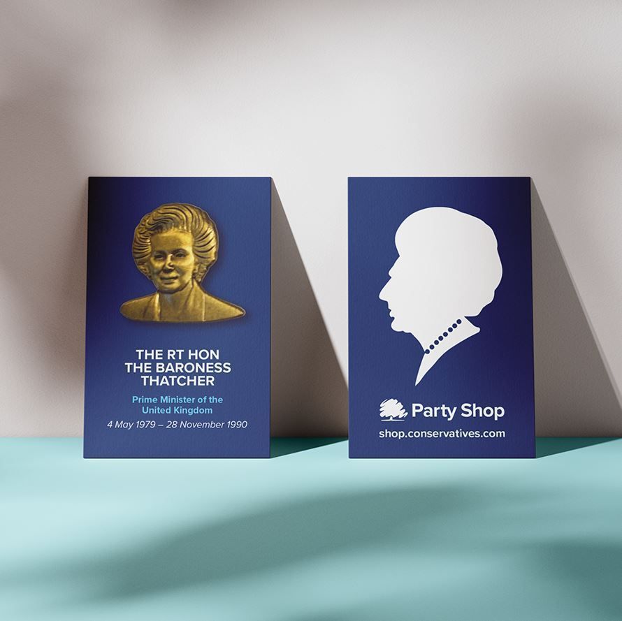 Margaret Thatcher Lapel Pin – The Conservative Party Shop