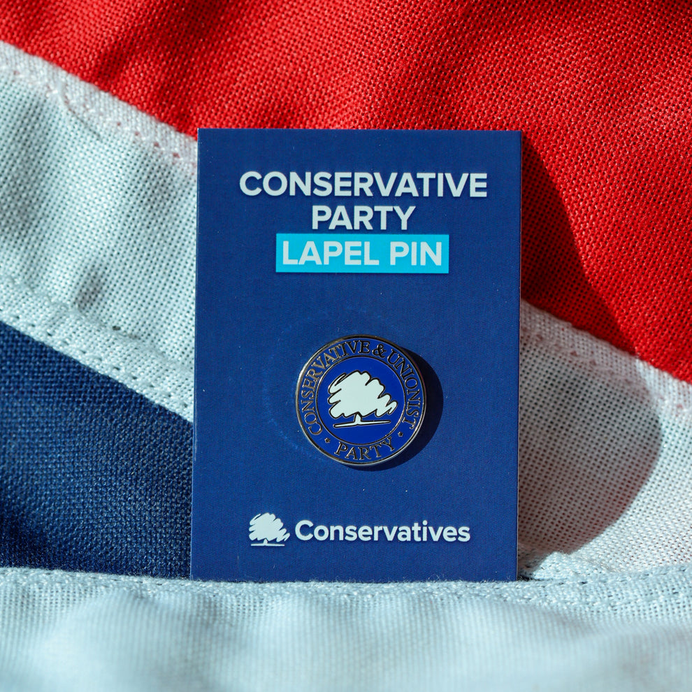 Conservative & Unionist Party Logo Lapel Pin – The Conservative Party Shop