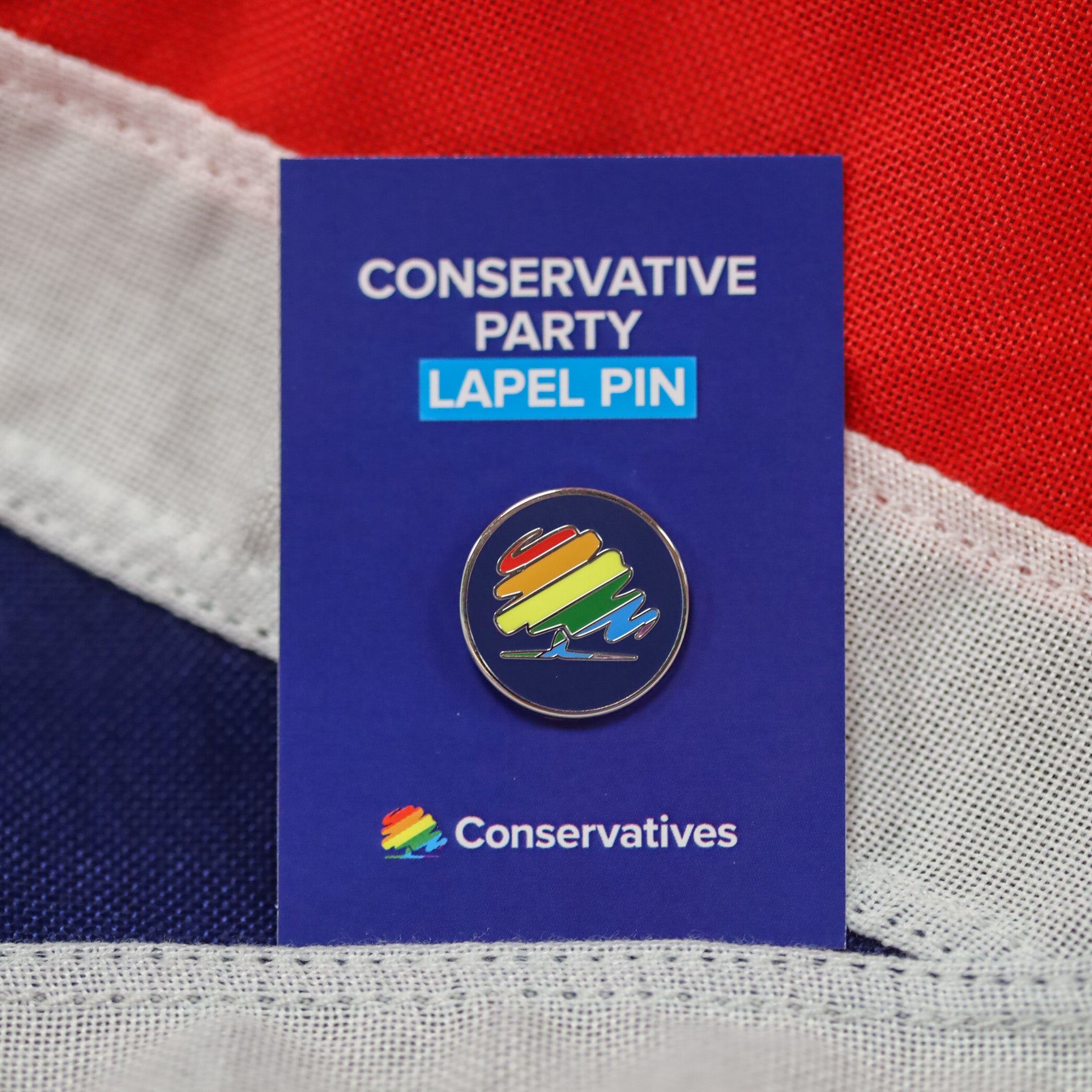 Conservative Pride Pin – The Conservative Party Shop