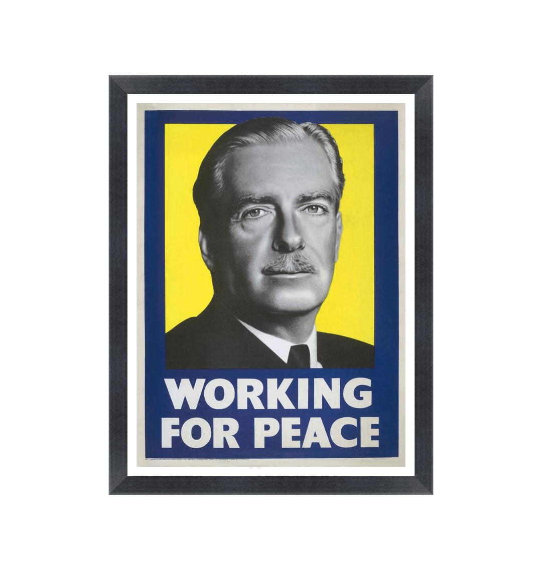 "Working for Peace" Campaign Poster – 1955 Edition – The Conservative ...
